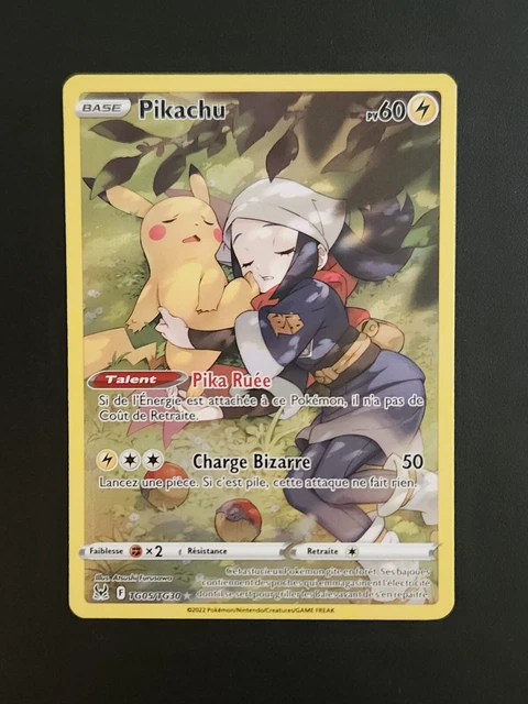 CARTE POKÉMON PIKACHU TG05/TG30 TG EB11 Origine Perdue NEUF EUR 9,90 ...
