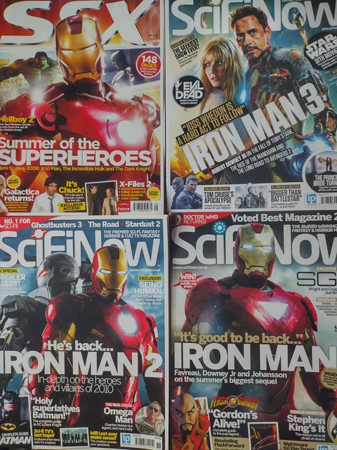 IRON MAN - Scifinow Magazine 36/40/79/SFX 169 - Robert Downey Jr £12.94 ...