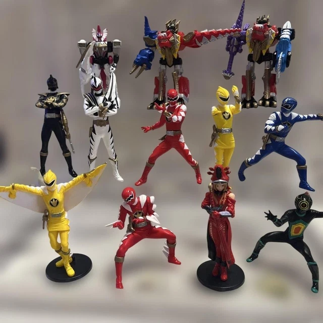 POWER RANGERS DINO Thunder Abaranger HG Figura 12p conjunto BANDAI ...