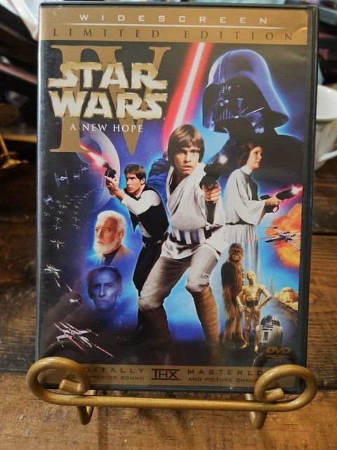 STAR WARS: A New Hope IV (DVD, 2006, 2-Disc Set) Limited Edition ...