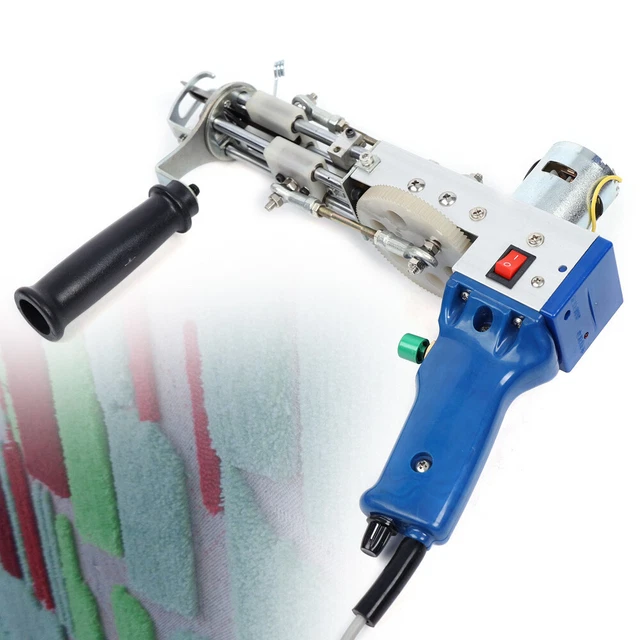 ELECTRIC CARPET TUFTING Gun Cut Pile High Speed Rug Weaving Flocking ...