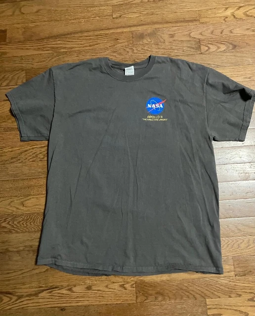 NASA T-SHIRT 45TH Anniversary Apollo 11 "The Eagle Has Landed" Size XL ...