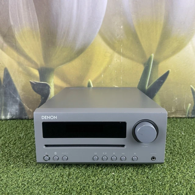 DENON D-T1 MICRO Hi-Fi System with FM AM, CD and Bluetooth GREY £79.99 ...