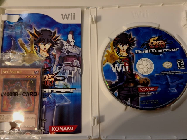 YU-GI-OH 5D'S DUEL Transer (Nintendo Wii, 2010) CIB w/ Promo Cards DISC MINT $10.00 - PicClick CA