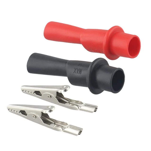 CLIP ALLIGATOR ISOL?? pour les besoins de tests ??lectriques fiable et ...