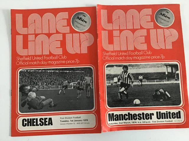 SHEFFIELD UNITED VINTAGE Programmes 1980s Very Good Condition x5 £2.22 ...