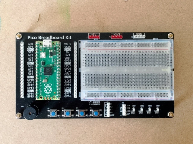 KIT BREADBOARD PER Raspberry Pi Pico con Raspberry Pi Pico incluso EUR ...