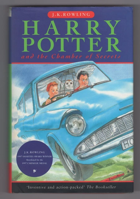 HARRY POTTER AND the Chamber of Secrets - First edition UK TS Hardback ...