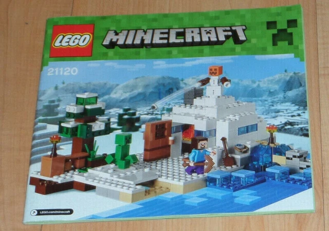 LEGO MINECRAFT 21120 instructions only en très bon état Lot 8 EUR 9,00 ...