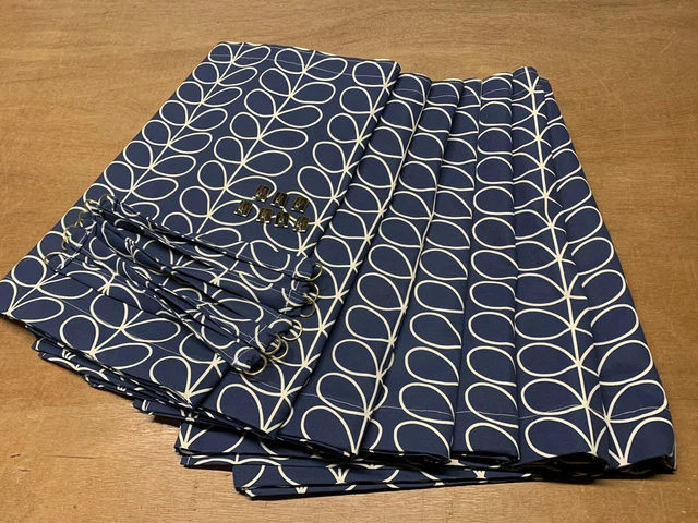 ORLA KIELY LINEAR Stem Camper Van Curtains VW T2,Blackout/Thermal Whale ...