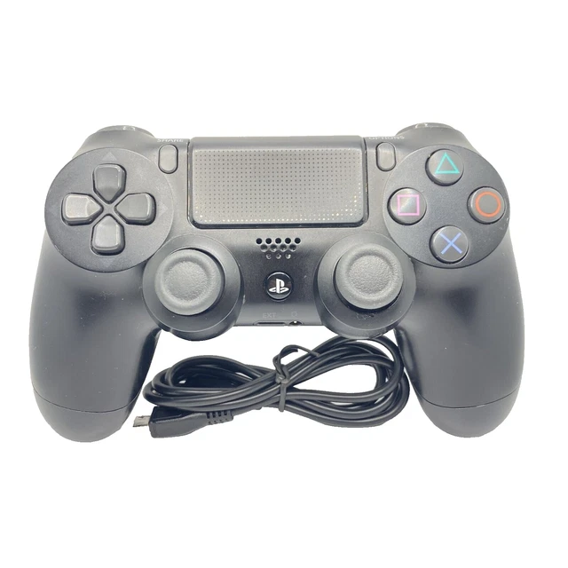 PS4 DUALSHOCK 4 Controller Black Official Sony PlayStation 4 Controller ...