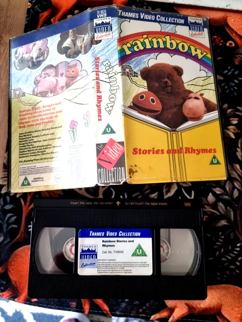 RAINBOW STORIES AND Rhymes Vhs £14.00 - PicClick UK