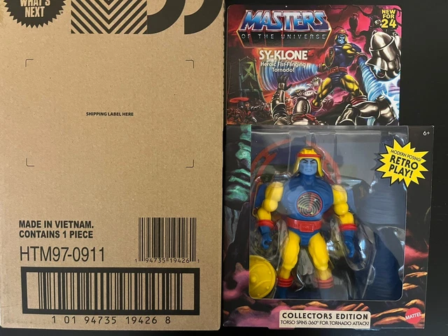MASTERS OF THE universe origins sy-klone Mattel Creations Motu Syclone ...
