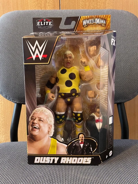 WWE DUSTY RHODES WrestleMania Elite Collection Toy / Action Figure ...