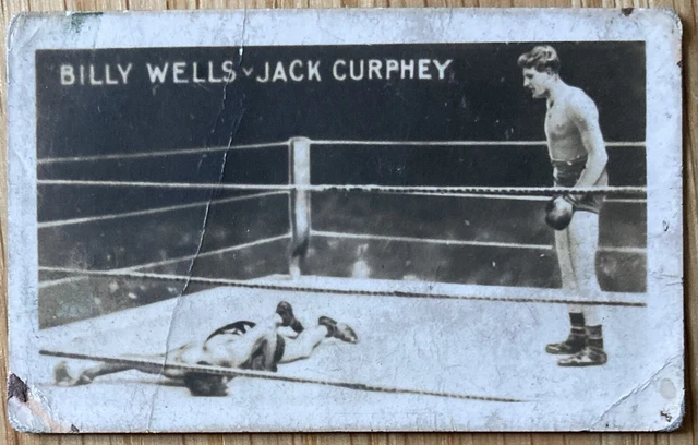 RARE WELLS VS Curphey ‘The Rocket’ Famous Knock-Outs Original 1923 ...