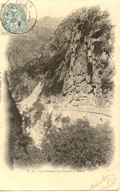 Algerie Algeria 20 Les Gorges Du Chabet El Akra Eur 280 Picclick Fr