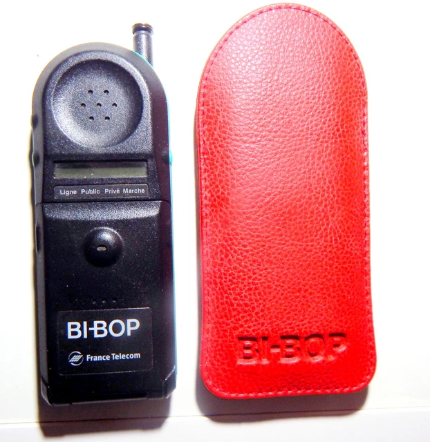 TELEPHONE PORTABLE BI-BOP France Telecom Vintage - Avec Sa Housse D ...