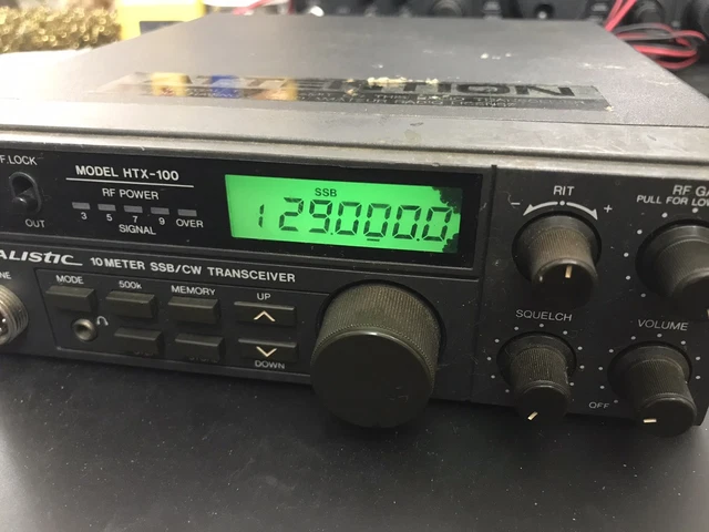 CERTIFIED REALISTIC HTX-100 10-Meter SSB/CW Mobile Ham Radio ...