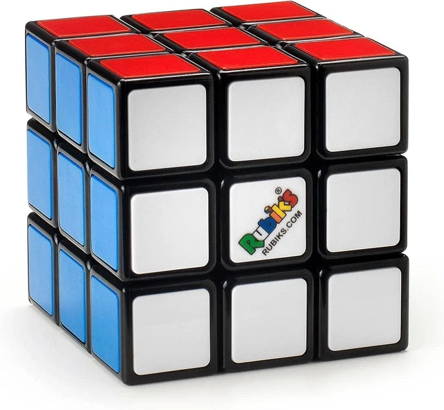 RUBIKS CUBE ORIGINAL 3x3x3 Rubix Classic Smooth 80s Fast Turn Rubic ...