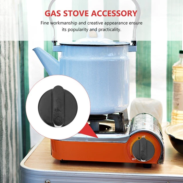 10 PCS GAS Cooker Plastic Switch Knobs Black Rotary Control Replacement ...