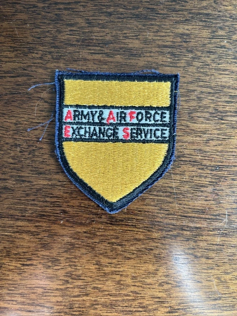 VINTAGE US ARMY & Air Force Exchange Service Patch AAFES PX Pew-On $13. ...