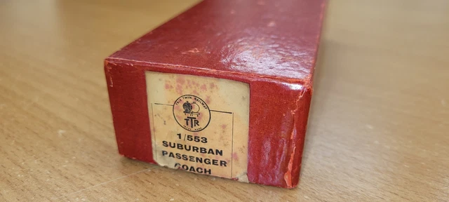 TRIX TTR 1/553 Suburban Passenger Coach with inserts in box as seen ...