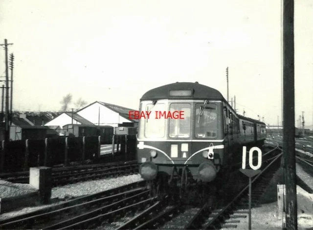 PHOTO CLASS 116 3-Car Dmu Leaving Swansea (High St) No Sw50089 (116/2 ...