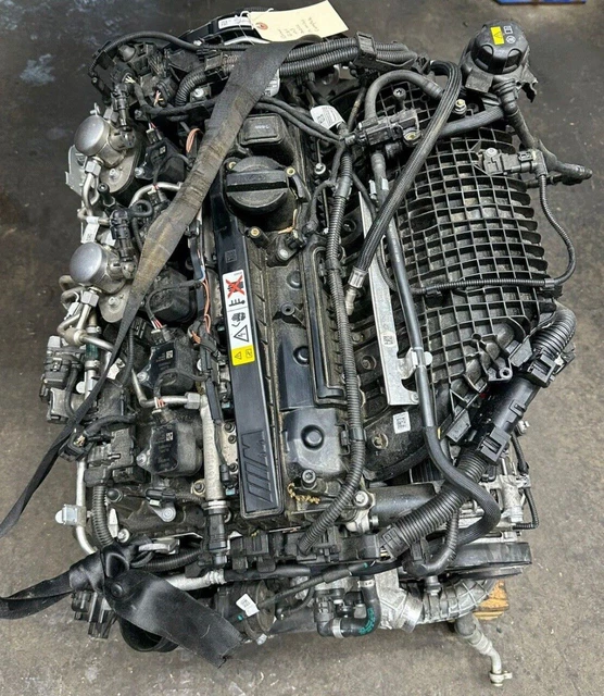 BMW M2 M3 X3M G80 G82 Complete Engine With Turbos S58B30A S58B30T0 4K ...