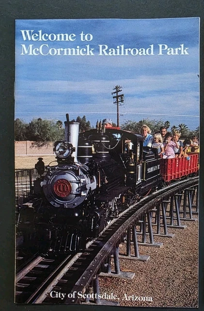 WELCOME TO MCCORMICK Railroad Park Booklet and Brochure from Scottsdale ...