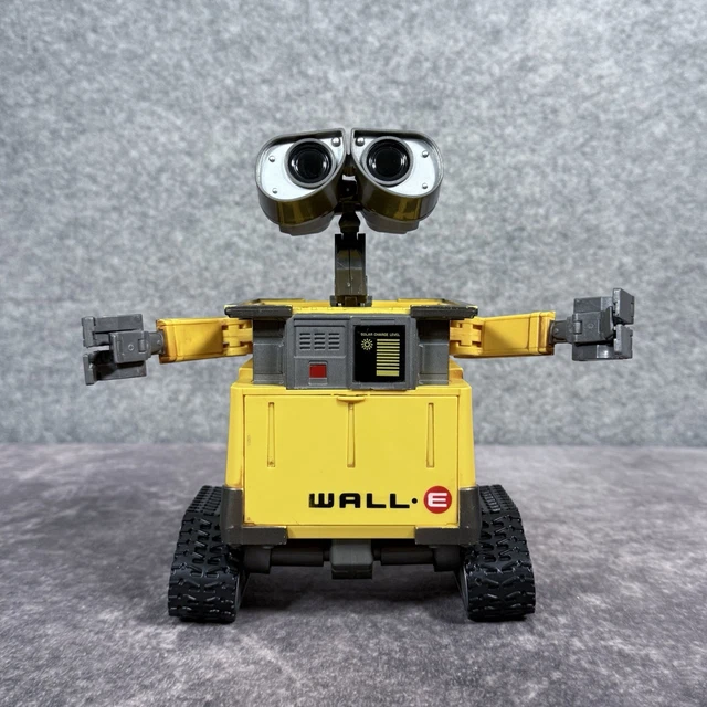 DISNEY PIXAR WALL-E Transforming Cube Robot Thinkway Toys Pop Out Toy ...