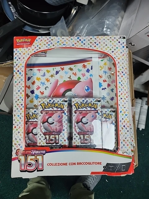POKEMON 151 COLLECTION With Binder Violet And Scarlet Album 9 Pockets ...