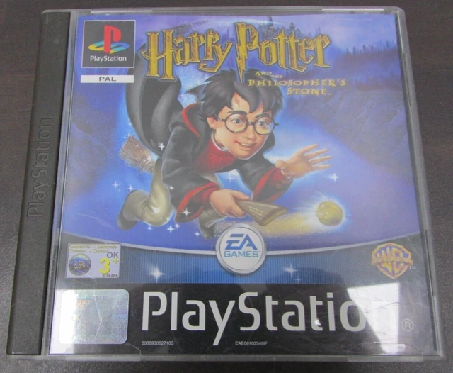 SONY PLAYSTATION PS1 Harry Potter et la pierre philosophale avec manuel ...