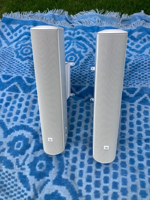 2 JBL HARMAN CBT Series 50LA-1-WH Line Array Passive Column ...