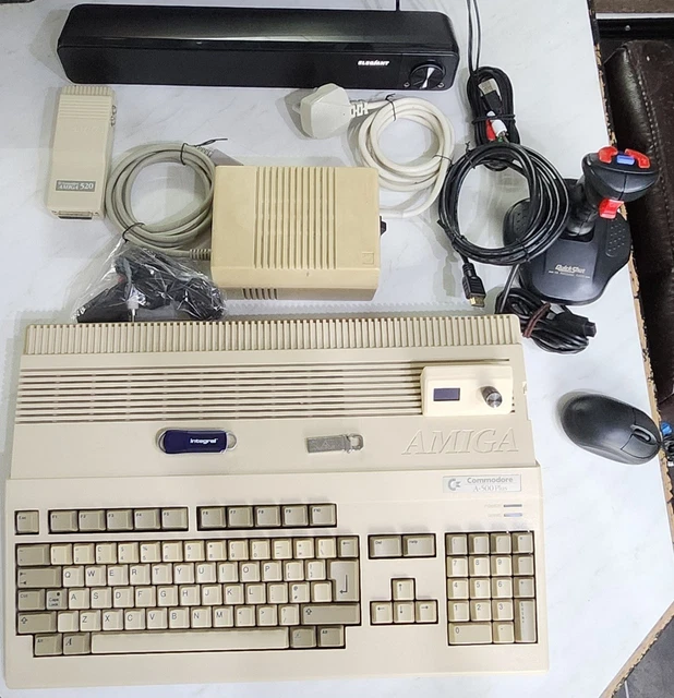 AMIGA A500 PLUS Retro 32 Hdmi Conversion Gotek Flash Floppy 27gb Games ...