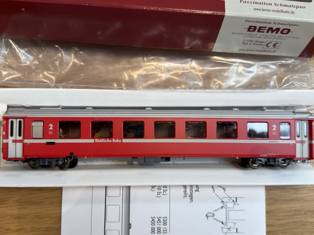 BEMO RHB CARRIAGE 3240-161 £21.50 - PicClick UK