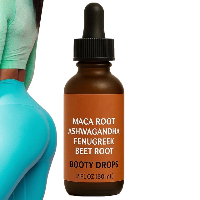 BOOTY DROPS, 60ML/2 OZ Curvani Booty Drops For Women,Buttock Massage ...