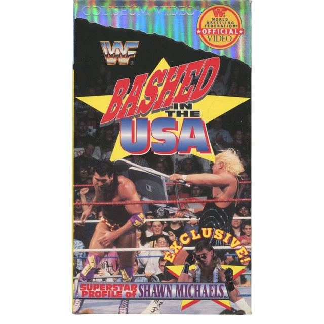 WWF: BASHED IN the USA (1993) Wrestling VHS Tape £18.16 - PicClick UK