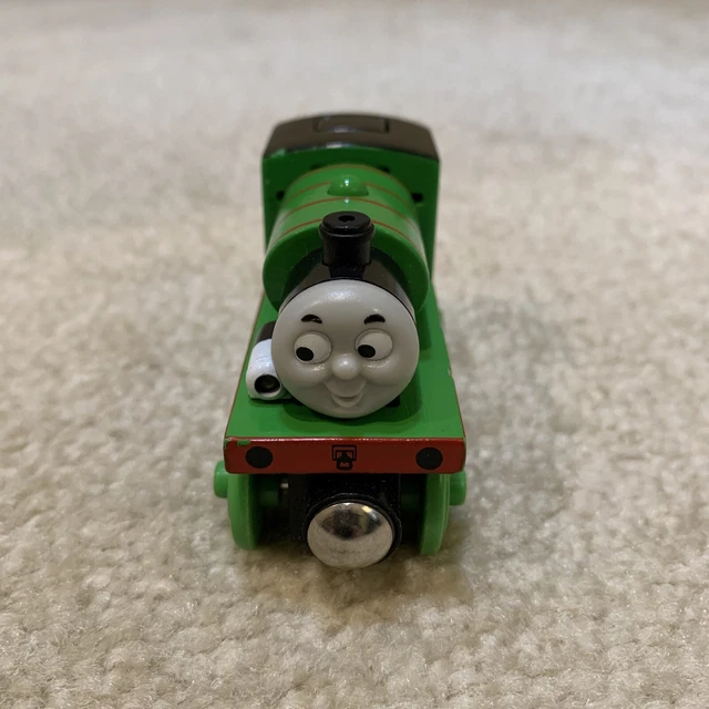 THOMAS FRIENDS TALKING Percy Green Toy Train Tank Engine Wood Magnet ...
