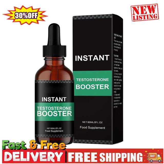 TESTOSTERONE BOOSTER DROPS - Increase Energy, Improve Muscle Strength ...