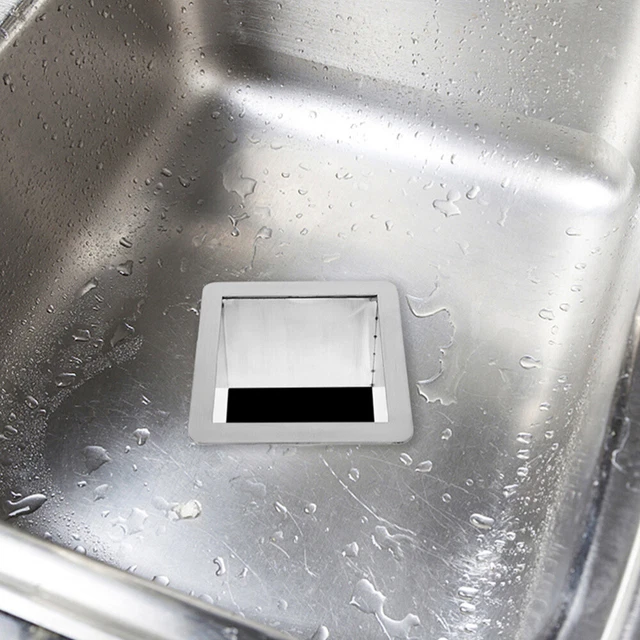 STAINLESS STEEL COUNTER Grommet For Trash Chute Hollow Out Embedded £33 ...