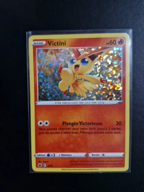 CARTE POKÉMON HOLO Victini 5/15 Promo Mc Donald's 2022 FR EUR 1,00 ...