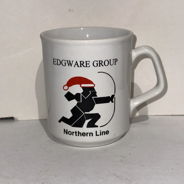 LONDON UNDERGROUND NORTHERN Line Christmas Mug Cup Edgware Group Tams £ ...
