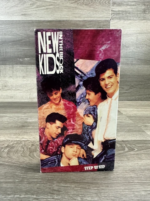 NEW KIDS ON The Block Step By Step VHS NKOTB 80's Boy Band Music £9.18 ...