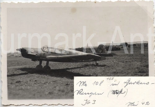 R558 FOTO Wehrmacht Luftwaffe Flugzeug Wappen Emblem JG3 Me109 Kurier ...