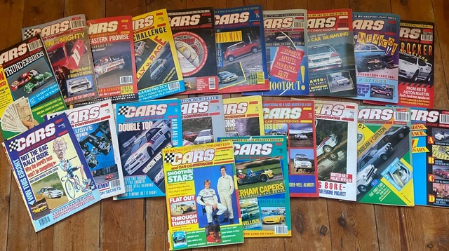 JOB LOT 21X Car and Car Conversions Motoring Magazines Bundle 1989 1990 ...