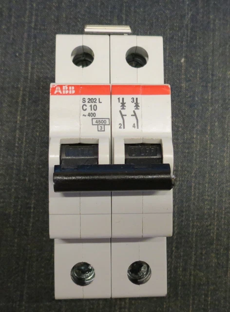 INTERRUTTORE MAGNETOTERMICO ABB S202L C10 [Sm-E21] EUR 8,00 - PicClick IT