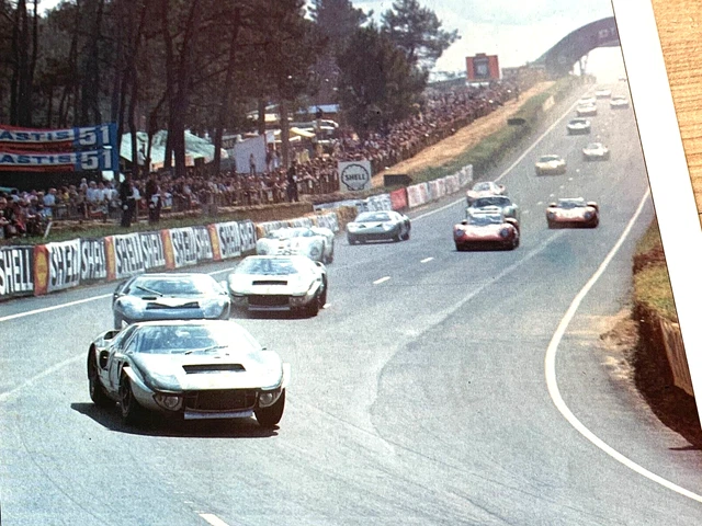 LE MANS RACE Cars - Frameable Art Original Car Magazine Review Image ...