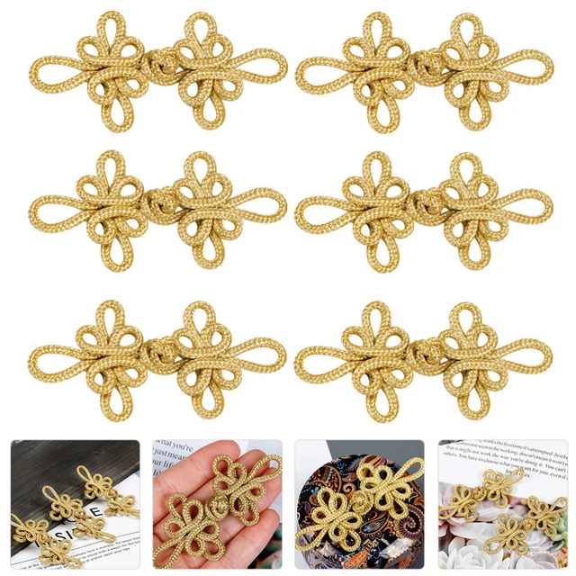 HANDMADE SEWING FASTENERS Sewing Frogs Closures Chinese Clothing ...