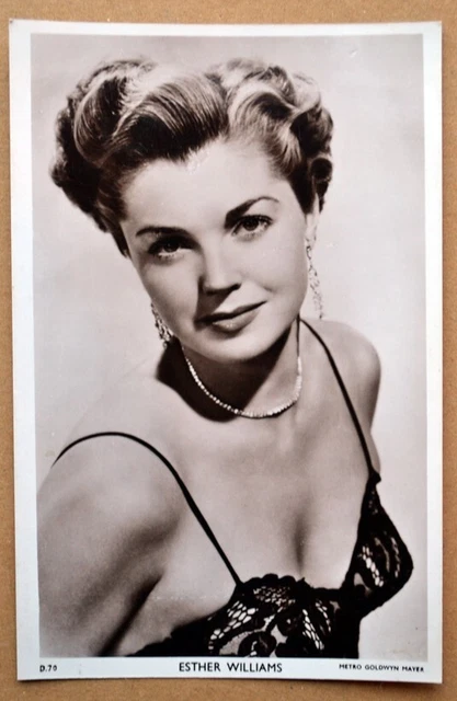CARTE POSTALE ESTHER Williams Actrice Vintage Années 1950 - 1960 D70 EUR 4,66 - PicClick FR