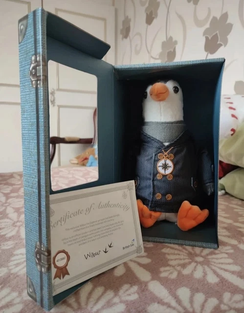 NEW FULLY SEALED Wilbur British Gas Penguin Mascot Toy Plush with ...